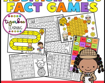 Addition Facts Activity Fact Fluency - Etsy