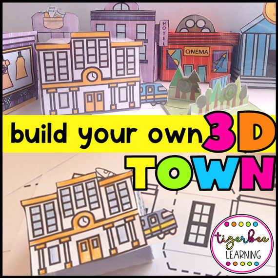 3d Paper City Project