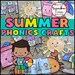 Summer Phonics Crafts: CVC, Blends, Magic E, Syllables and More - Etsy