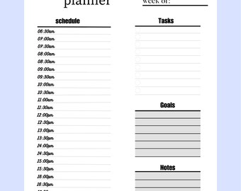 Daily to Do List Printable, Minimalist Productivity Planner, Daily ...