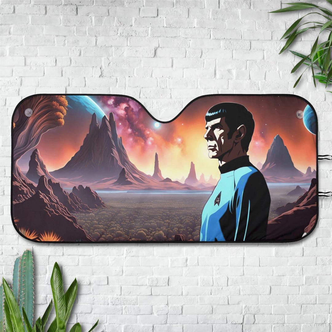 Car Sun Shade – Star Trek Spock Collector Edition Windshield Visor - Etsy