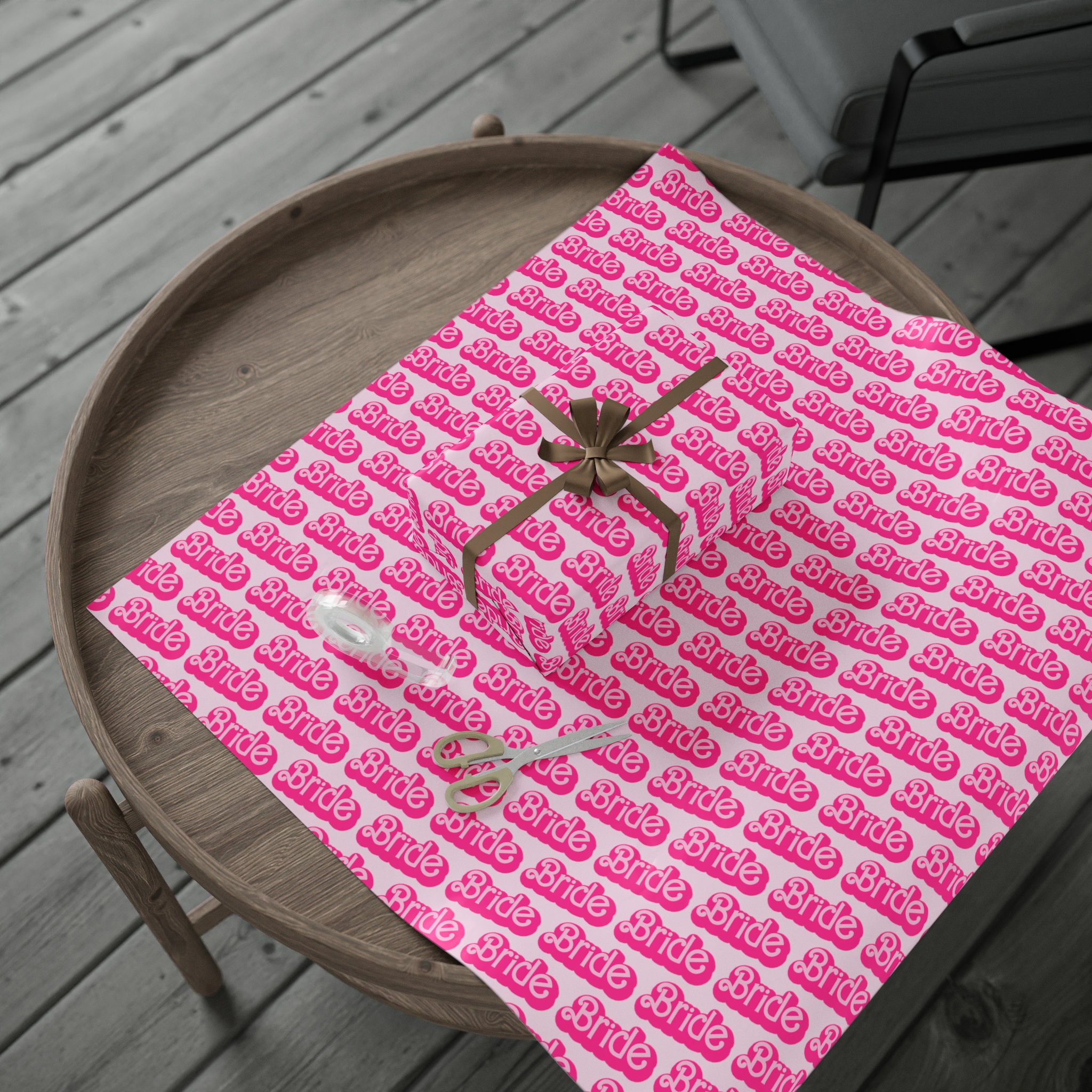 Barbie Wrapping Paper, Birthday Wrapping Paper, Gift Wrapping Paper ...