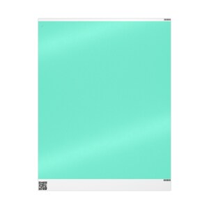 Plain Teal Mint Green Gift Wrapping Paper Roll, Blank Minimalistic Wrap ...
