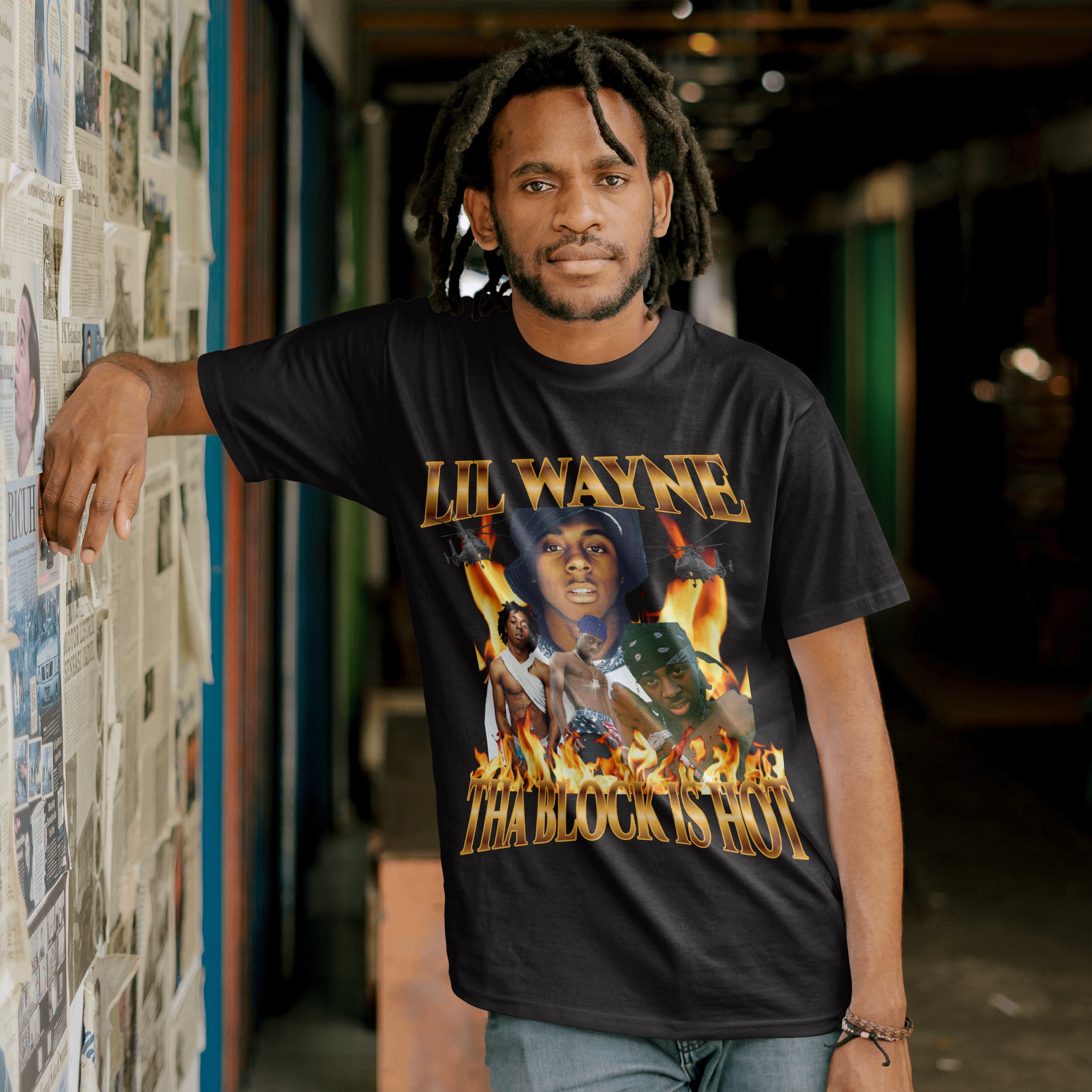 Lil Wayne the Block is Hot Graphic Design PNG INSTANT DOWNLOAD - Etsy