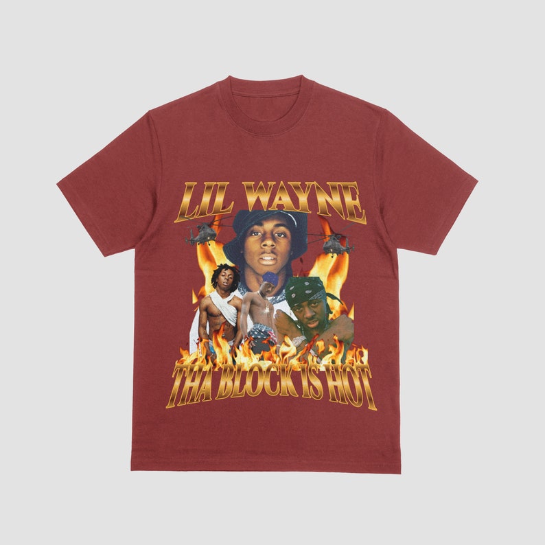 Lil Wayne the Block is Hot Graphic Design PNG INSTANT DOWNLOAD - Etsy