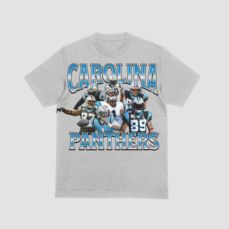 Carolina Panthers Football Graphic Design PNG INSTANT DOWNLOAD - Etsy