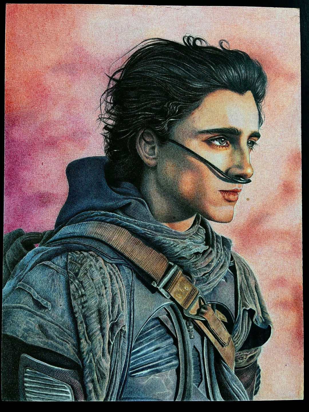 DETAILED PORTRAITS With Colored Pencils and Graphite - Etsy