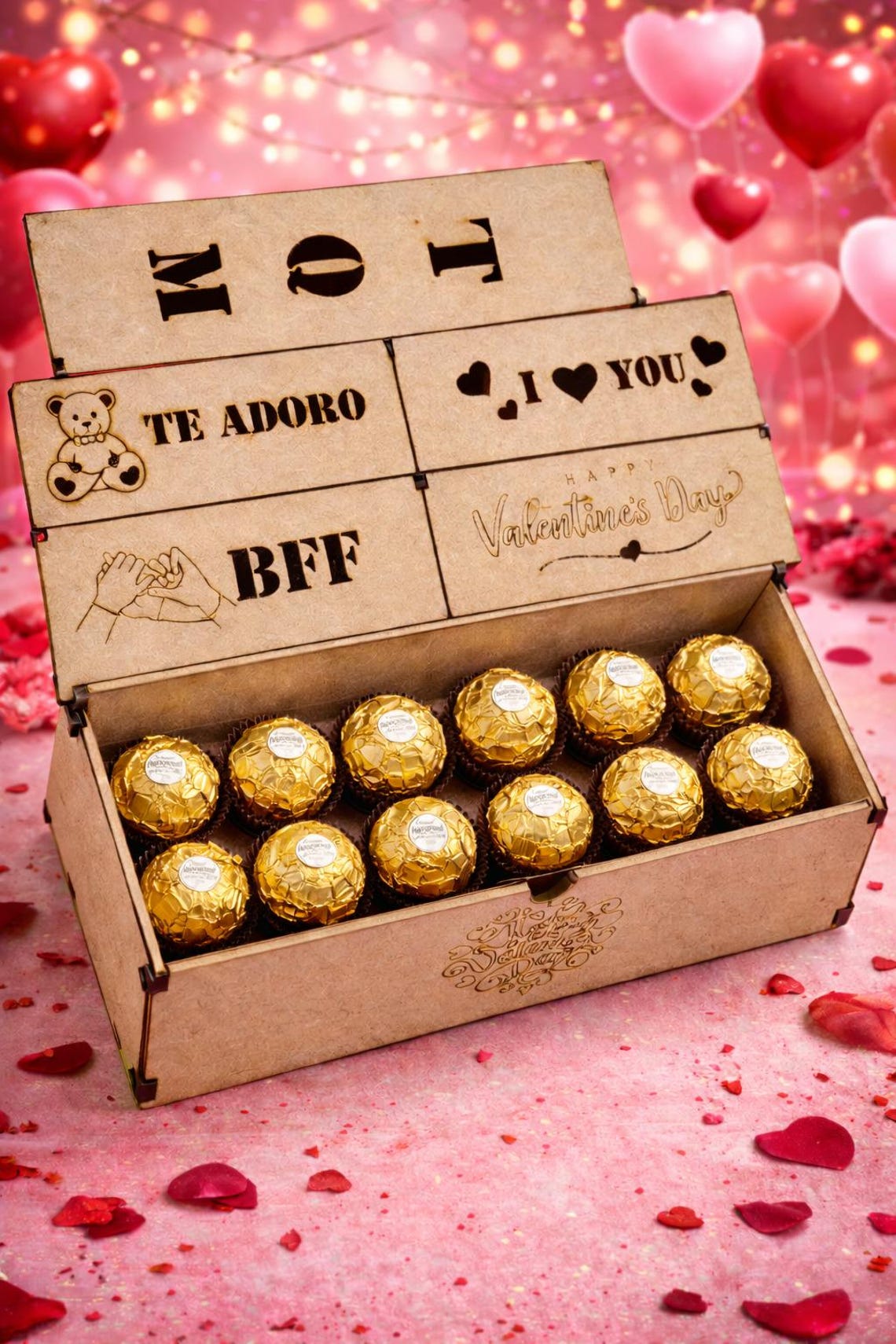 Caja San Valentin Y Dia Del Amor Y La Amistad 14 De Febreo - Etsy