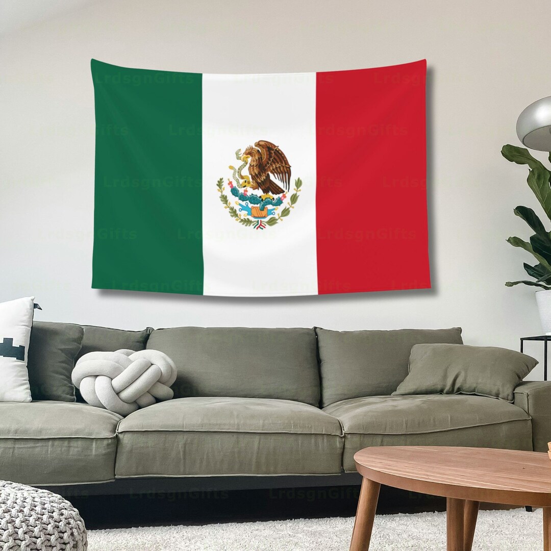 Mexico National Flag Tapestry Custom Soccer Tapestry Copa América 2024 ...