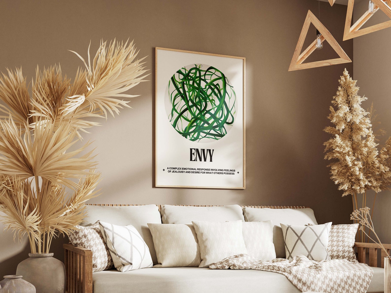 Envy in Abstract • Emotions Poster Series • Description of Envy ...