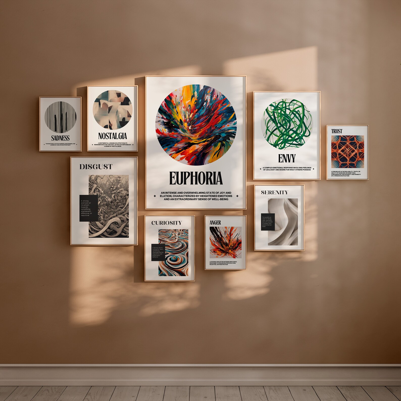 Envy in Abstract • Emotions Poster Series • Description of Envy ...