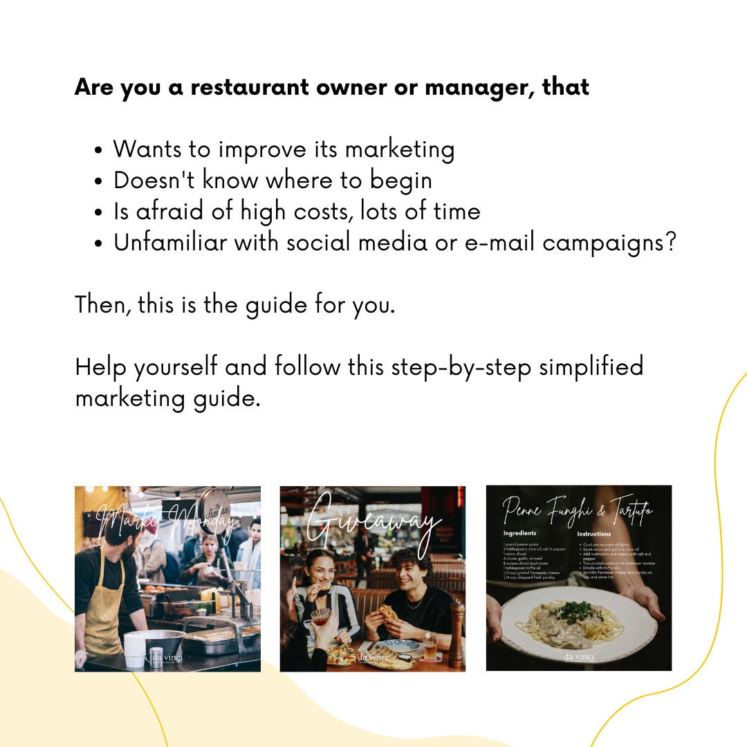 Step-by-step Restaurant Marketing Guide 29 Practical Steps to Reach ...