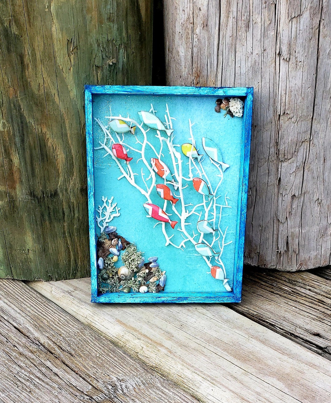 3D Wall Art Marine Fish - Etsy