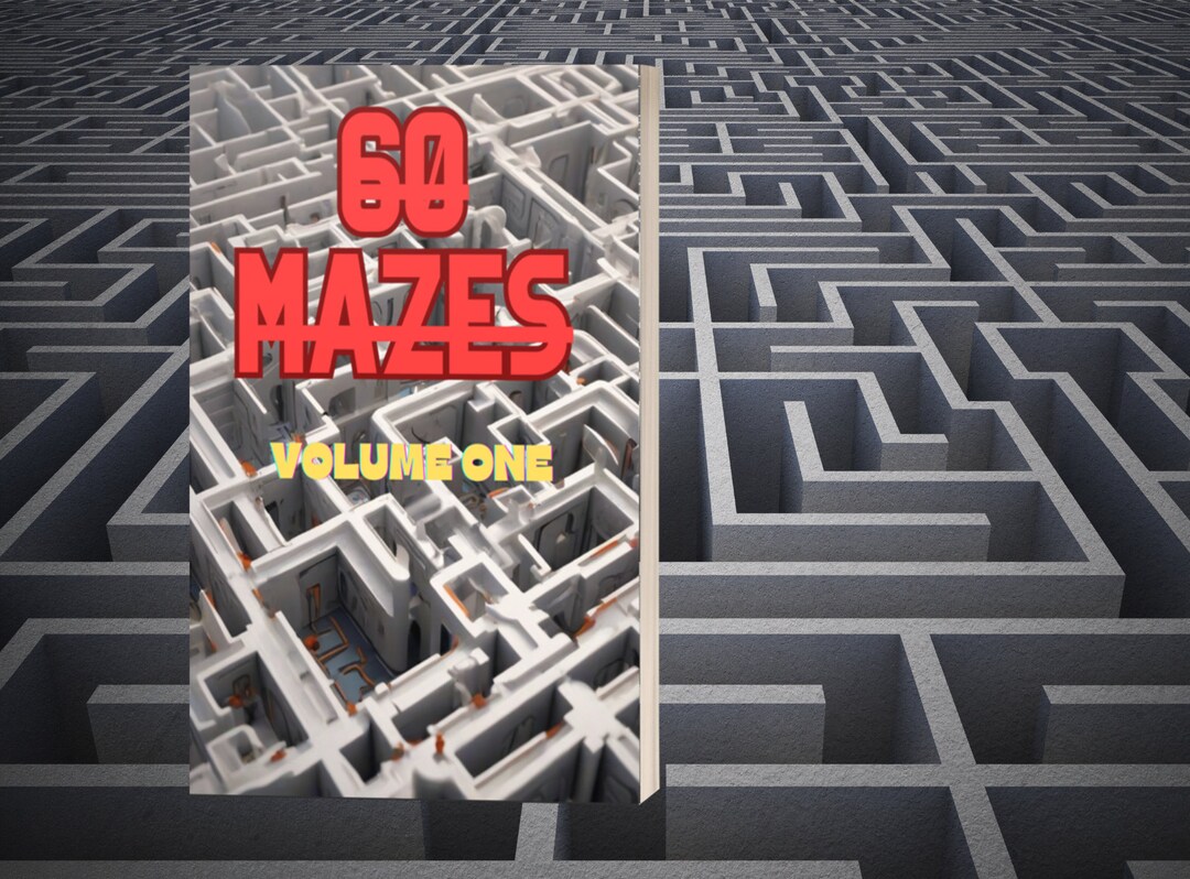60 Mazes Volume One - Etsy