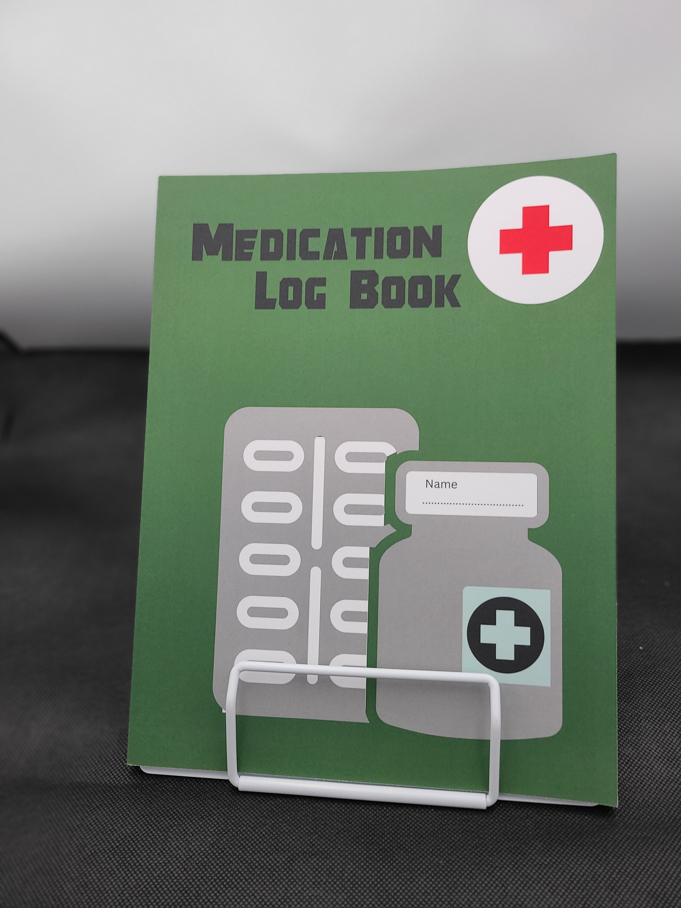 Medication Log Book - Etsy