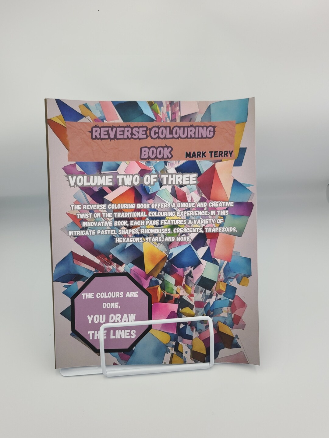 Reverse Colouring Book Vol Two - Etsy