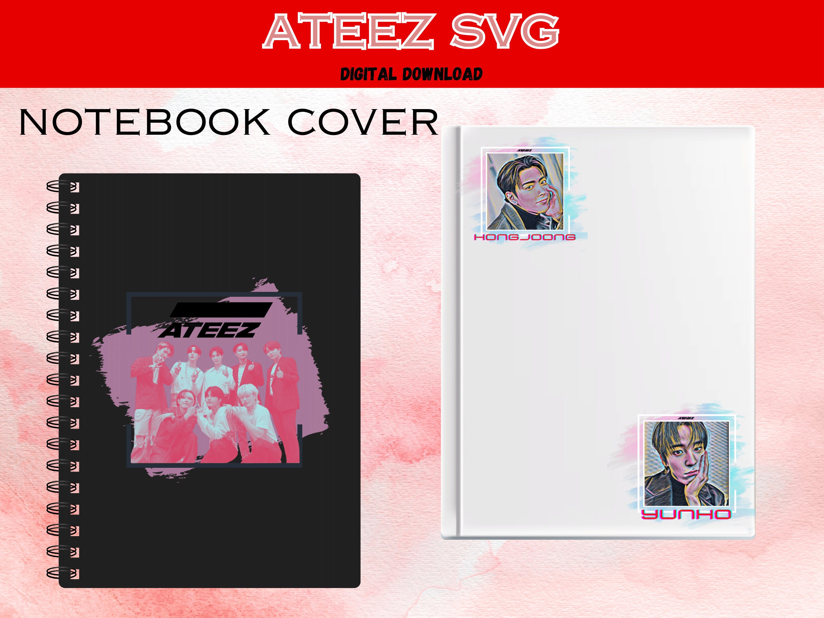 ATEEZ SVG Fanmade Bundle - Instant Download + G-drive Link - Etsy