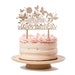 Cake Topper Svg, Floral Cake Topper, Happy Birthday Png, Birthday Cut ...
