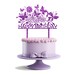 Cake Topper Svg, Floral Cake Topper, Happy Birthday Png, Birthday Cut ...