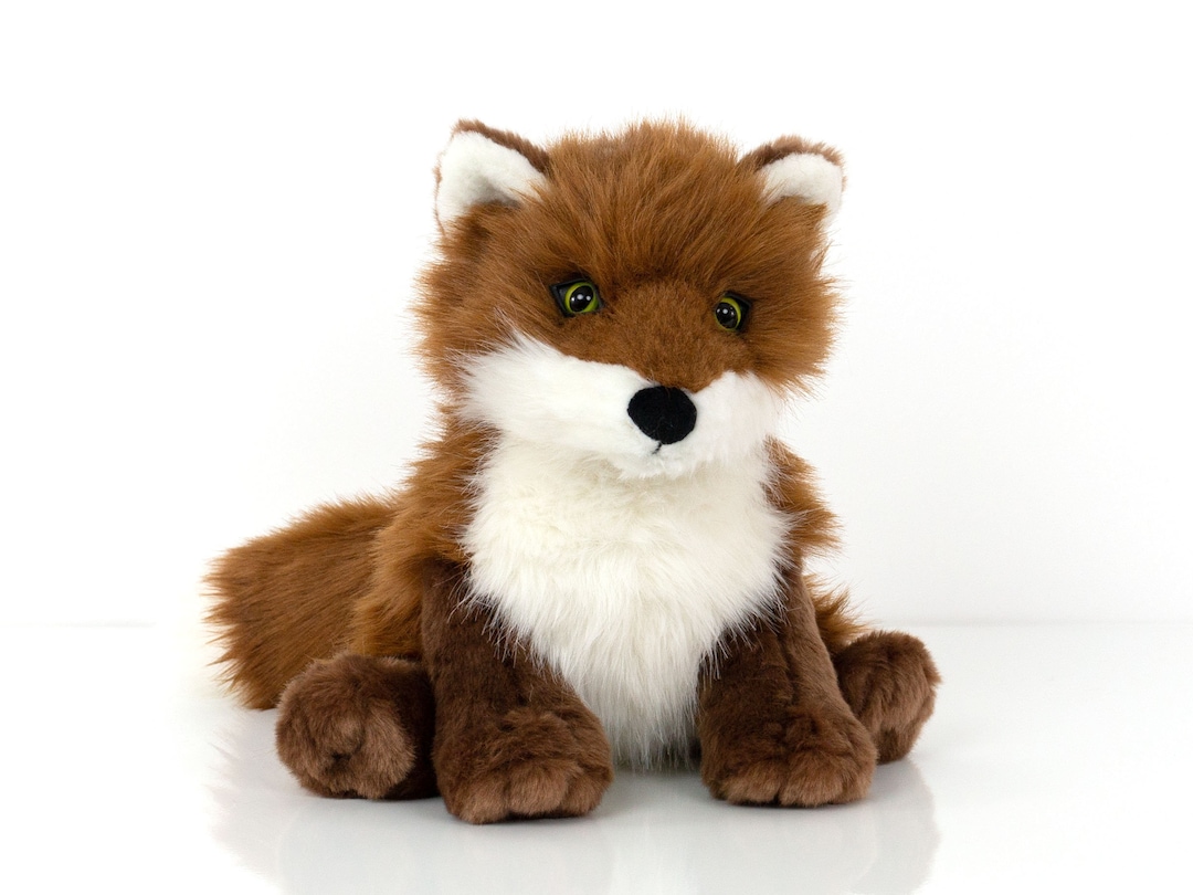 Fletcher the Fox: Soft Plush Fox Stuffed Animal (h8" X W6") - Etsy