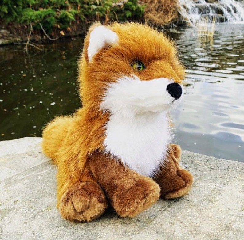 Fletcher the Fox: Soft Plush Fox Stuffed Animal (h8" X W6") - Etsy