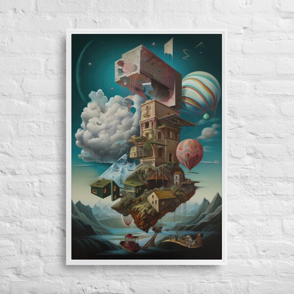 Large Floating Frame - Etsy