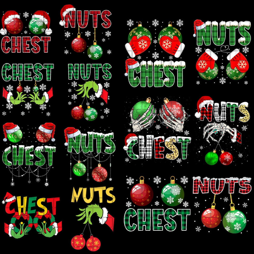 Chest Nuts Png Chest Nuts Grinch PNG Couple Png Christmas - Etsy