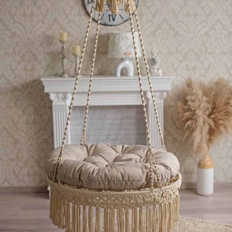 Macrame Swing Chair - Etsy