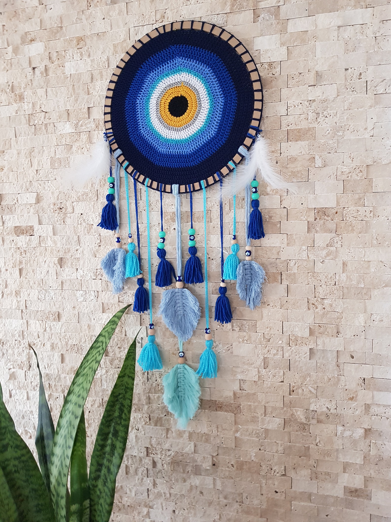 Evil Eye Wall Hanging,door Decoration,protection Gifts,new Home Gifts ...