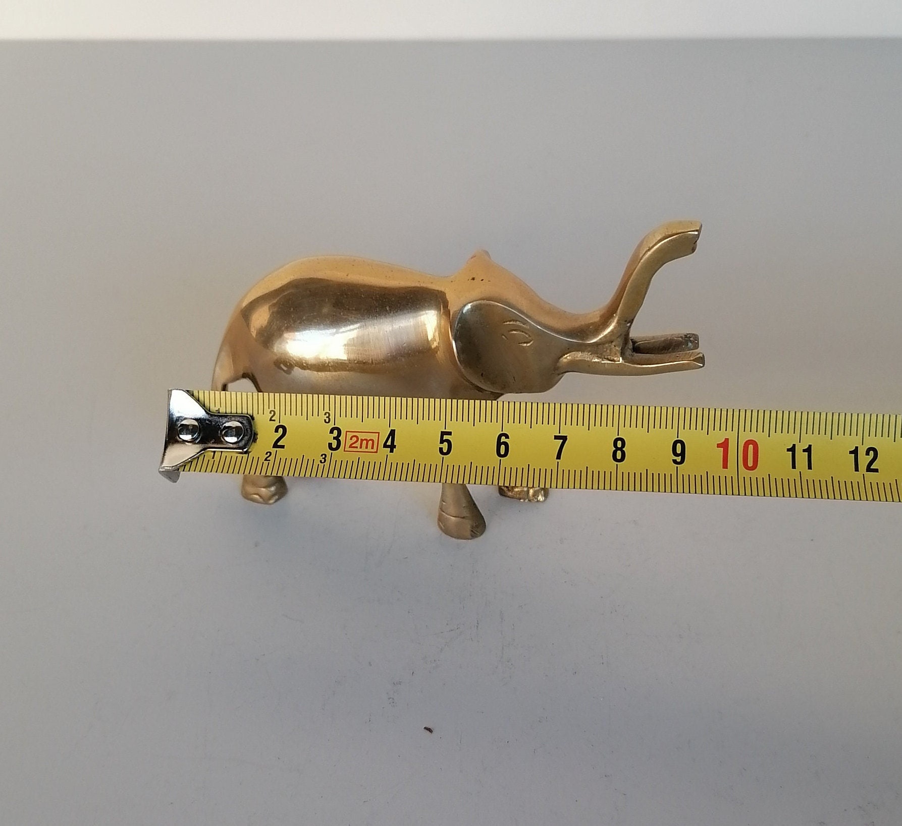 Vintage Brass Elephant Brass Animals Gift Figure Antique Ornament Retro ...