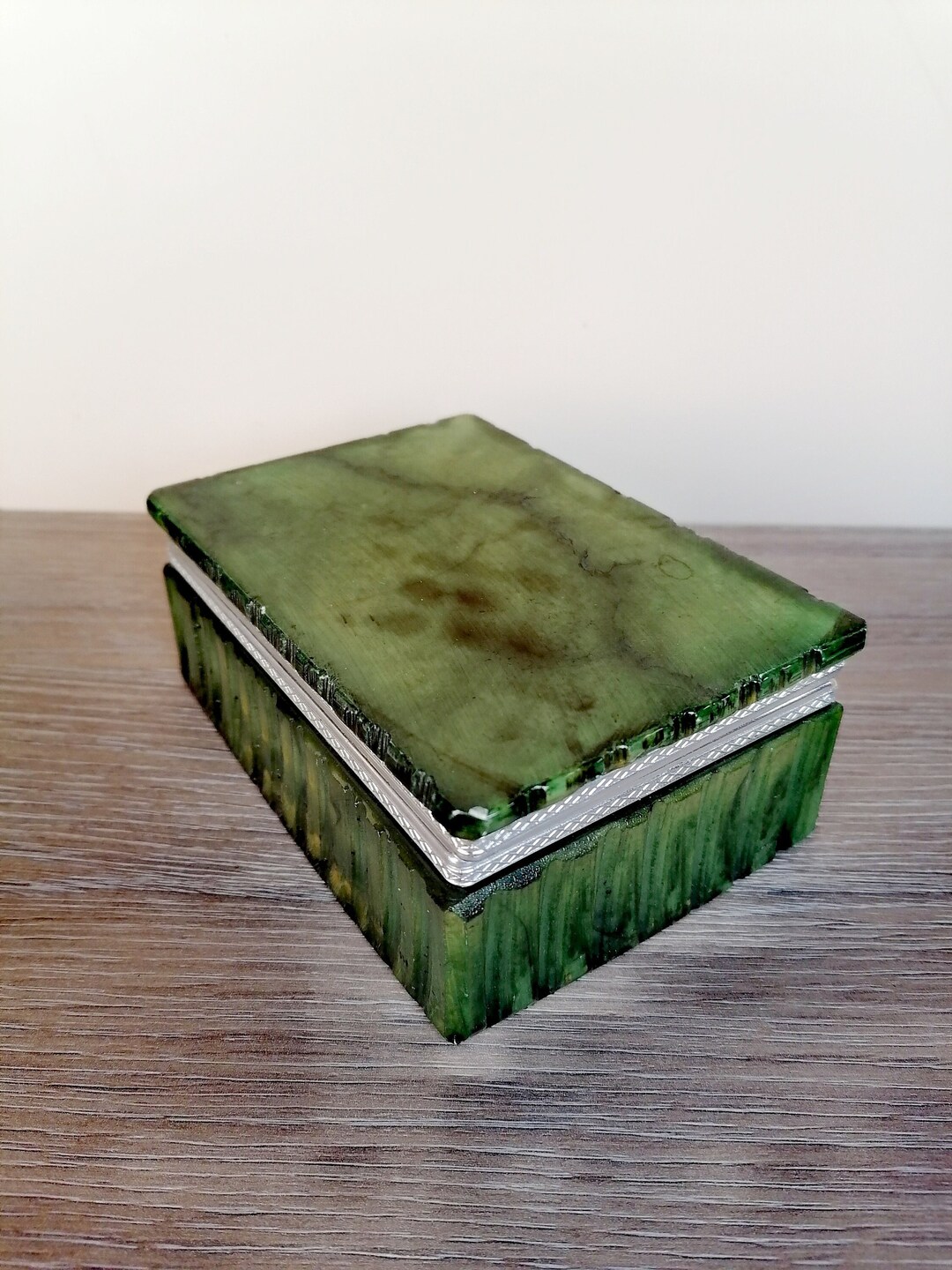 Vintage Onyx Box, Stone Jewelry Box, Jewelry Storage, Treasure Box ...