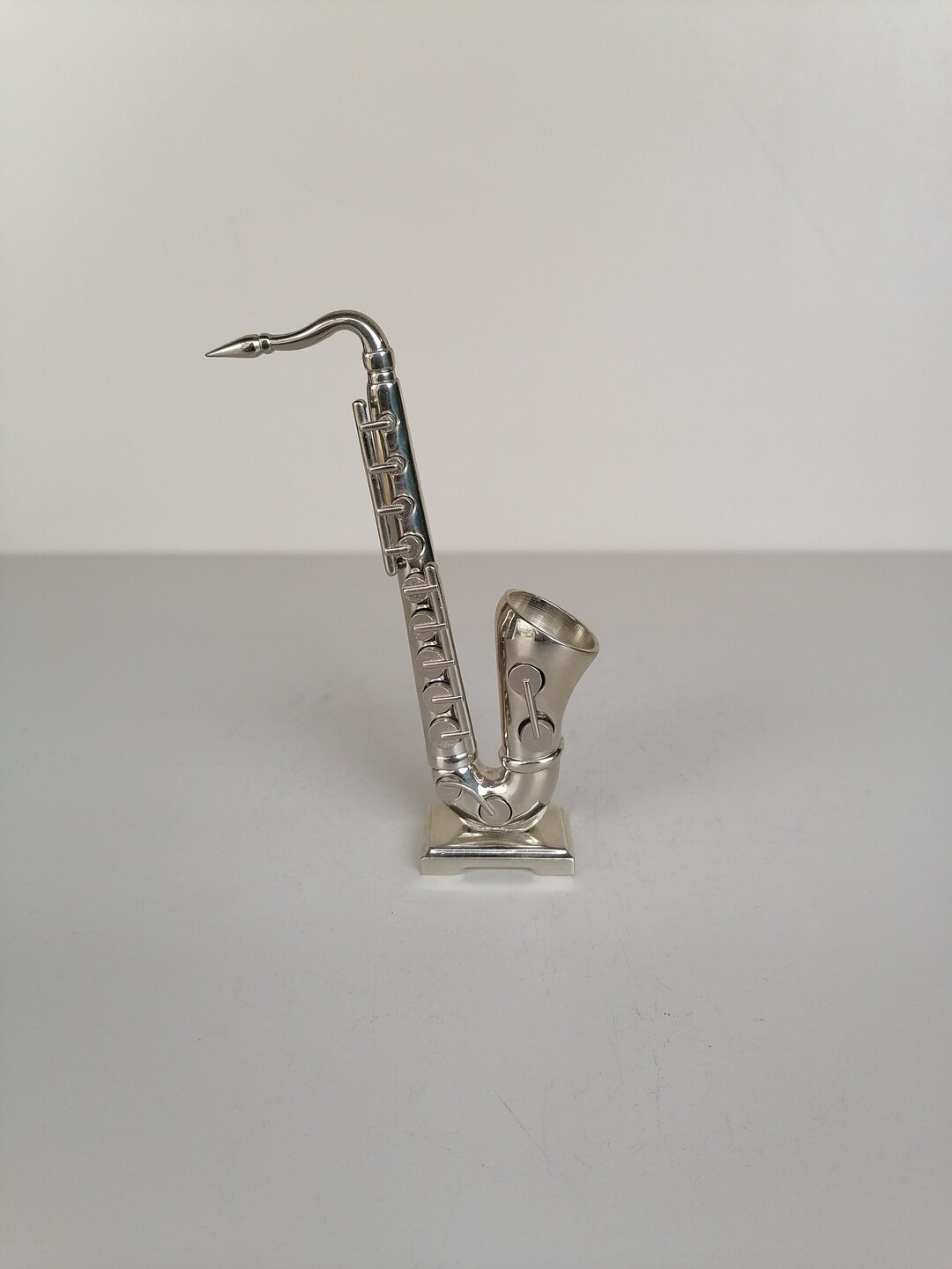 Vintage Metal Saxophone Ornament, Music Lover Gift, Sax Player ...