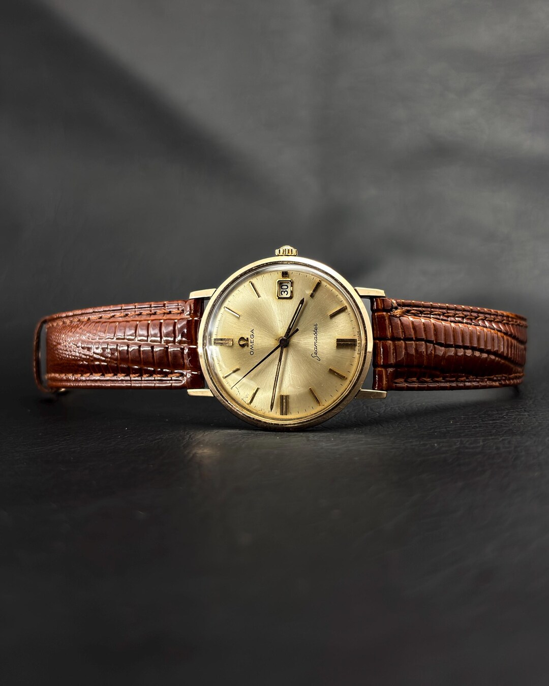 Omega Seamaster Rare Pink Gold Cap - Etsy