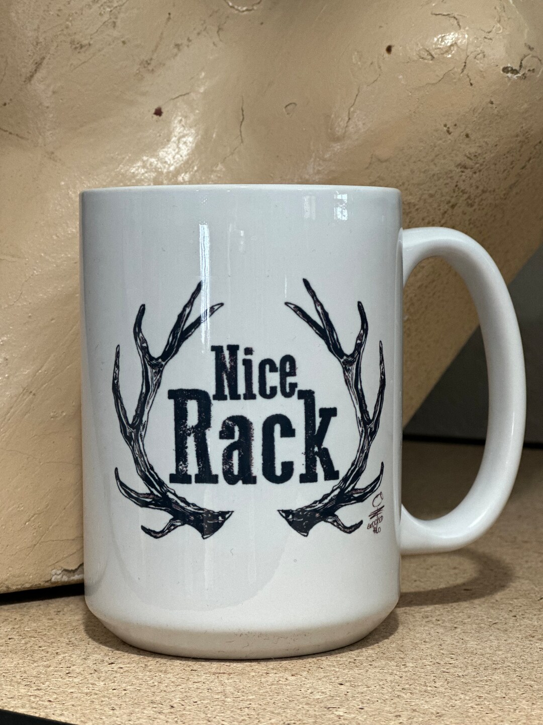 Nice Rack 15oz Ceramic Coffee Mug - Etsy