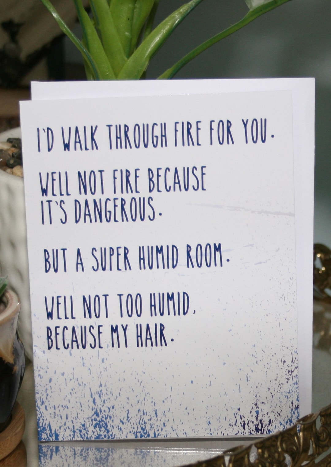 Humid Room Greeting Card - Etsy