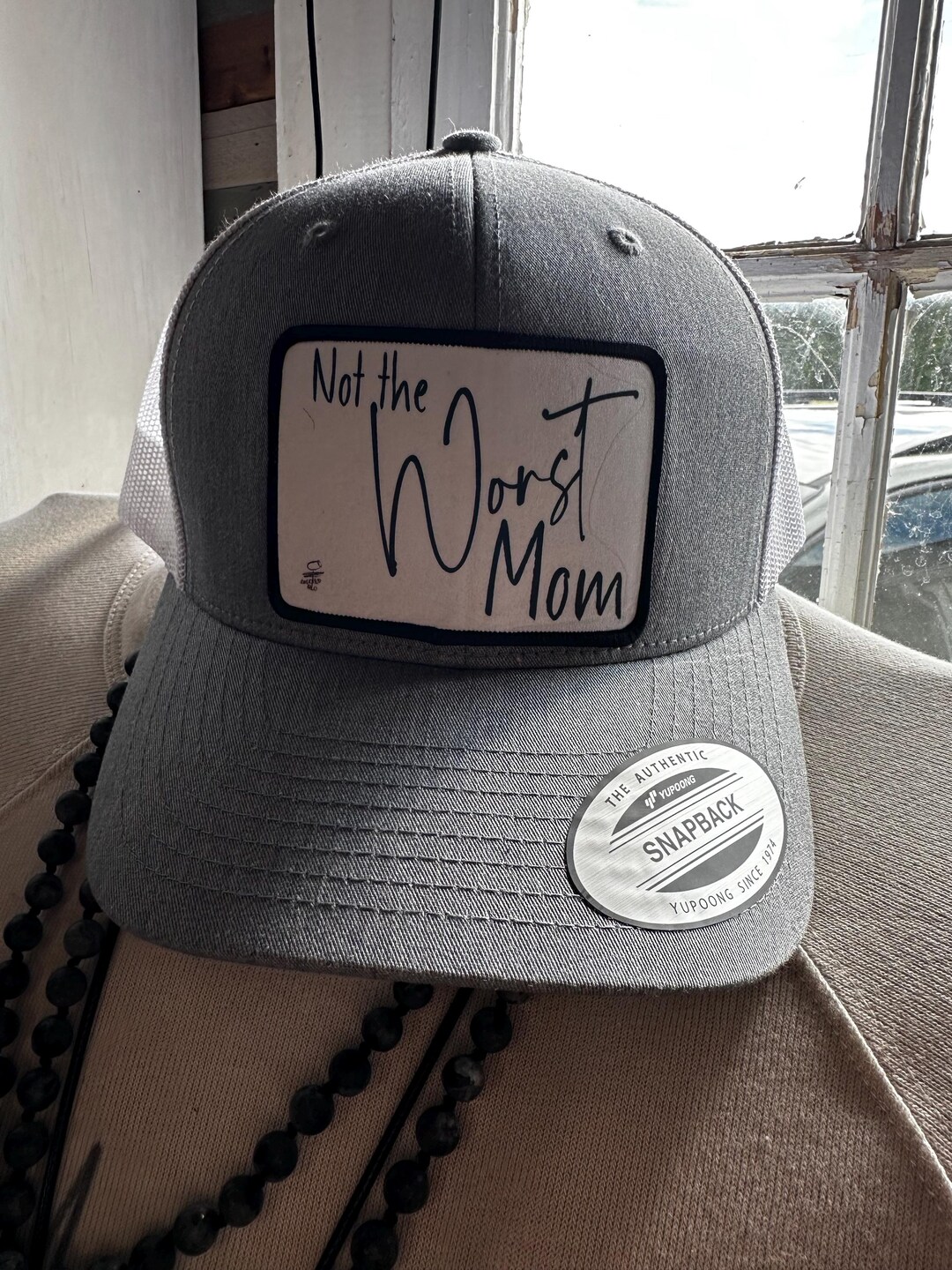 Not the Worst Mom Hat - Etsy