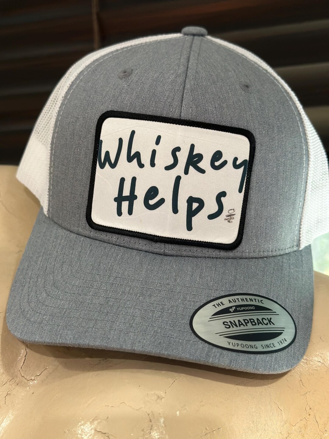 Whiskey Helps Hat - Etsy