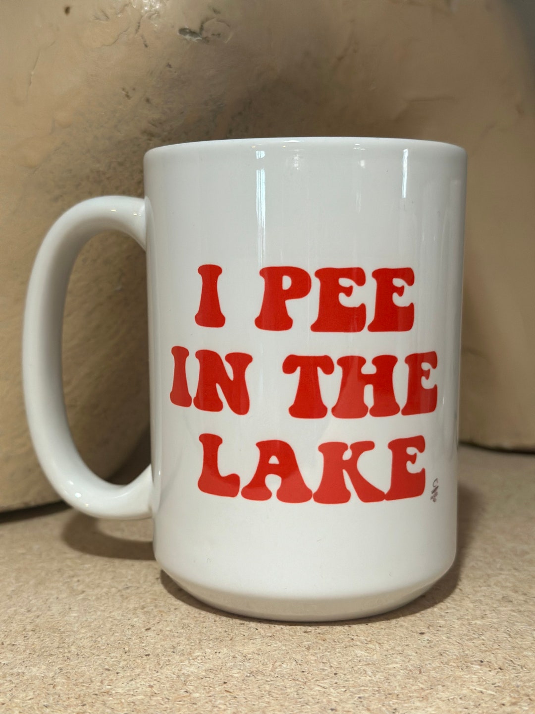 I Pee in the Lake 15oz Ceramic Coffee Mug - Etsy