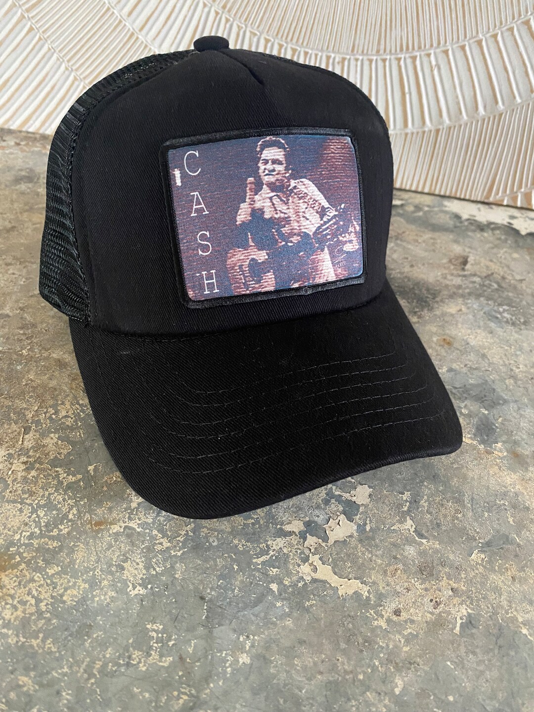 Johnny Cash Hat - Etsy