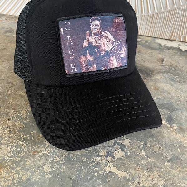 Johnny Cash Hat - Etsy