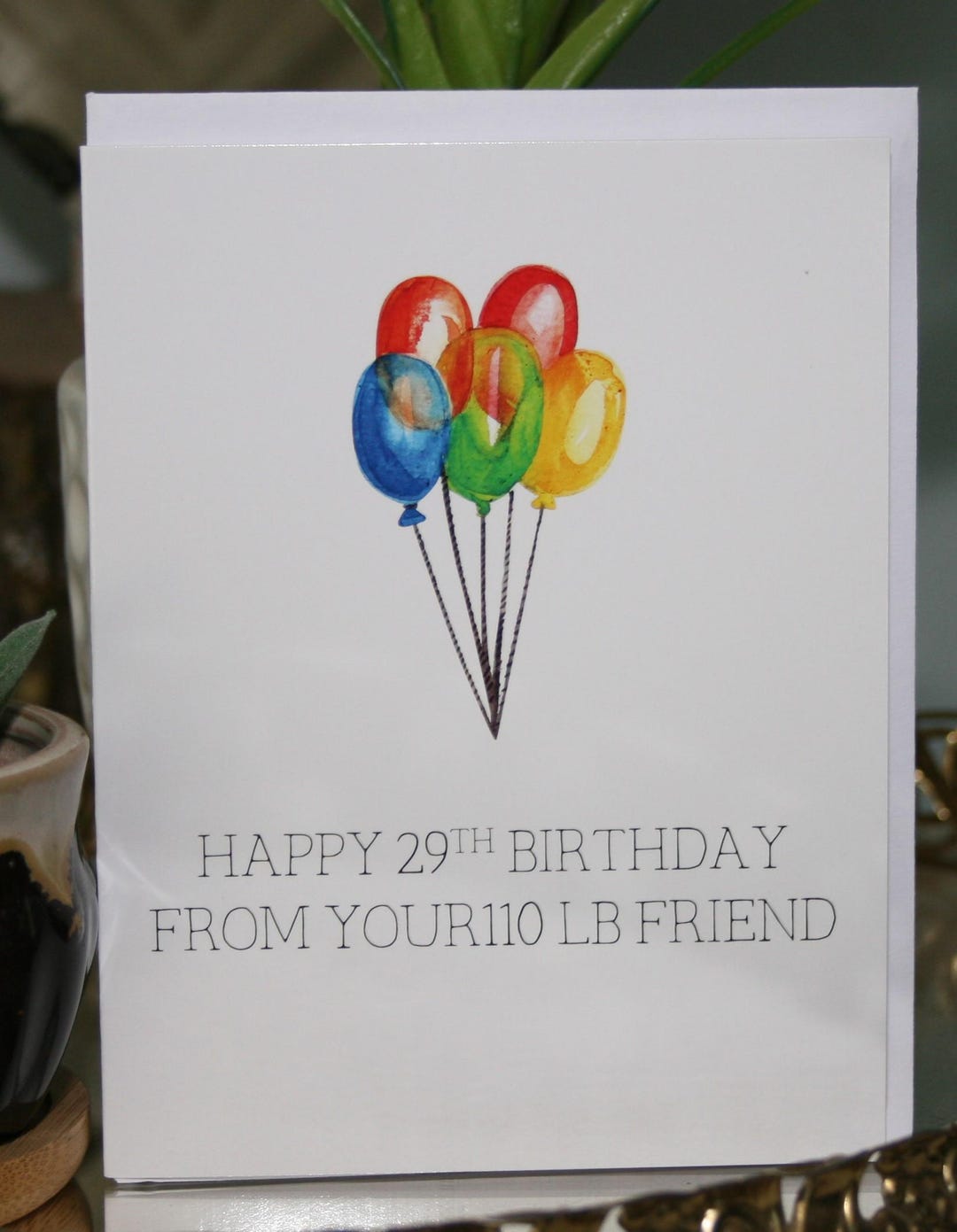 29th Birthday Greeting Card - Etsy