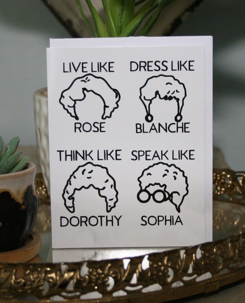 Golden Girls Greeting Card - Etsy