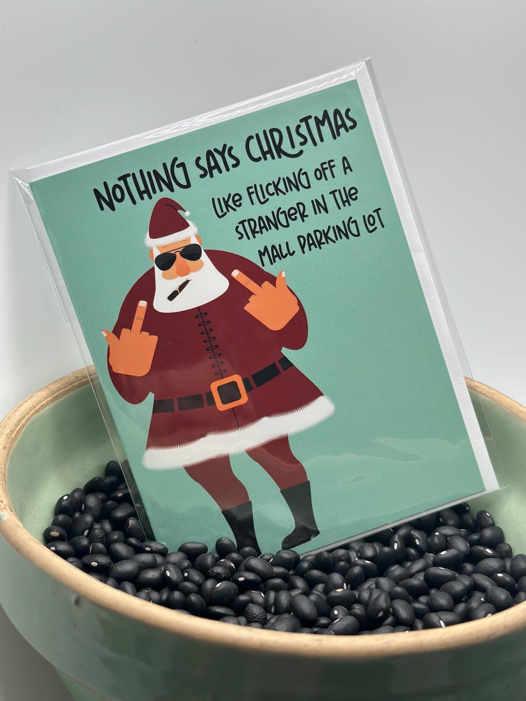 Nothing Says Christmas Greeting Card - Etsy UK