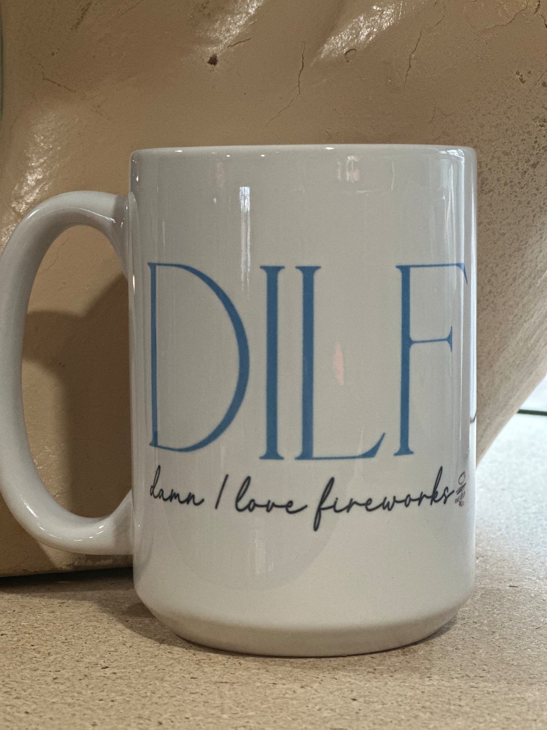 DILF -damn I Love Fireworks- 15oz Ceramic Coffee Mug - Etsy