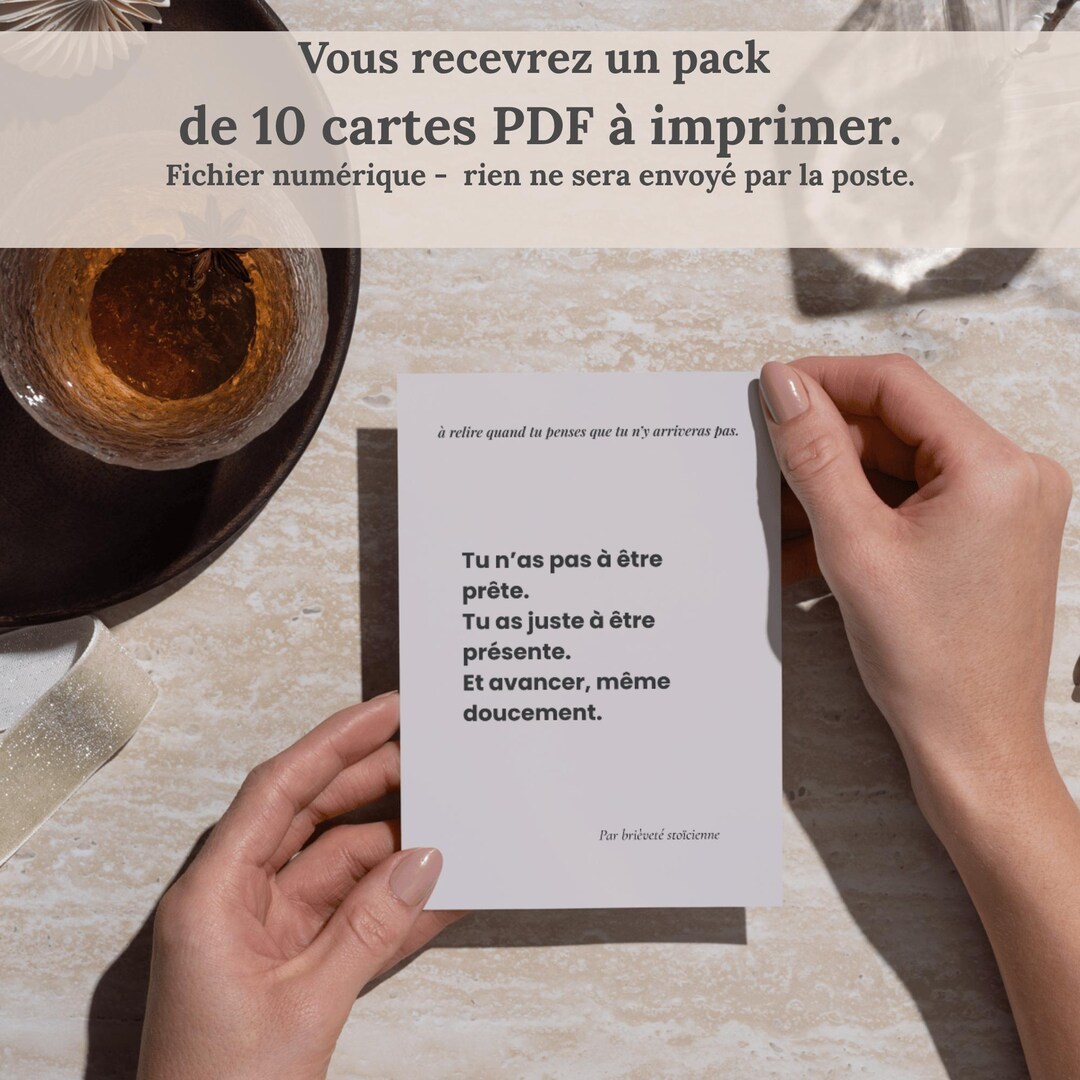 Printable Stoic Quote Cards - Motivation & Simplicity in Everyday Life ...