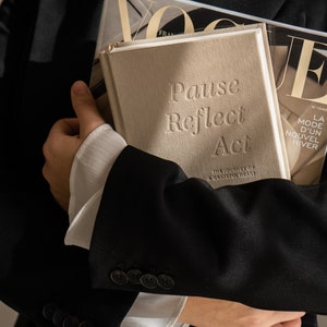 Pause Reflect Act Three Year Gratitude Journal, Mindfulness Gift ...