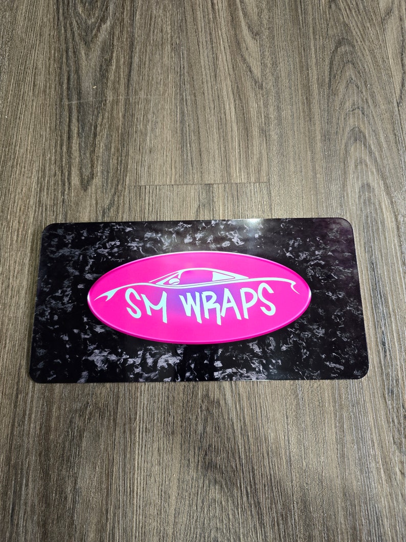 Personalized License Plate Cover - Etsy