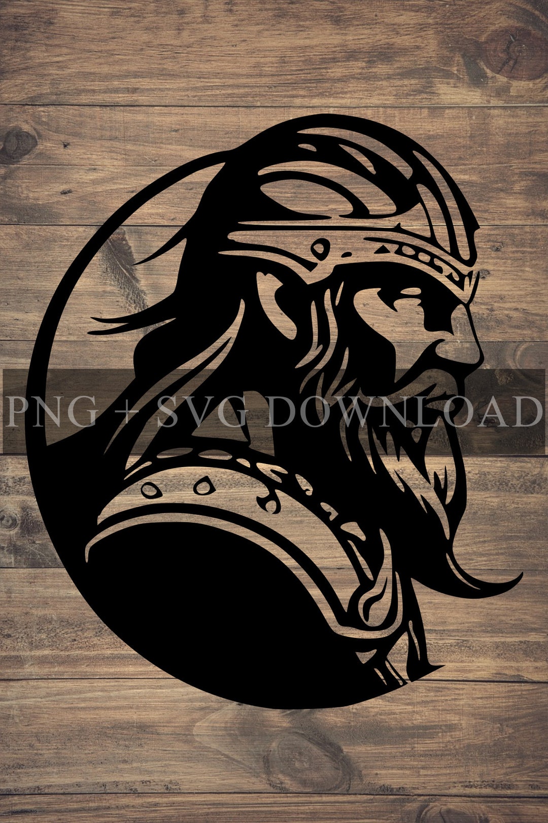 Viking Warrior - Digital Decal PNG SVG - Design for Print, Sticker ...