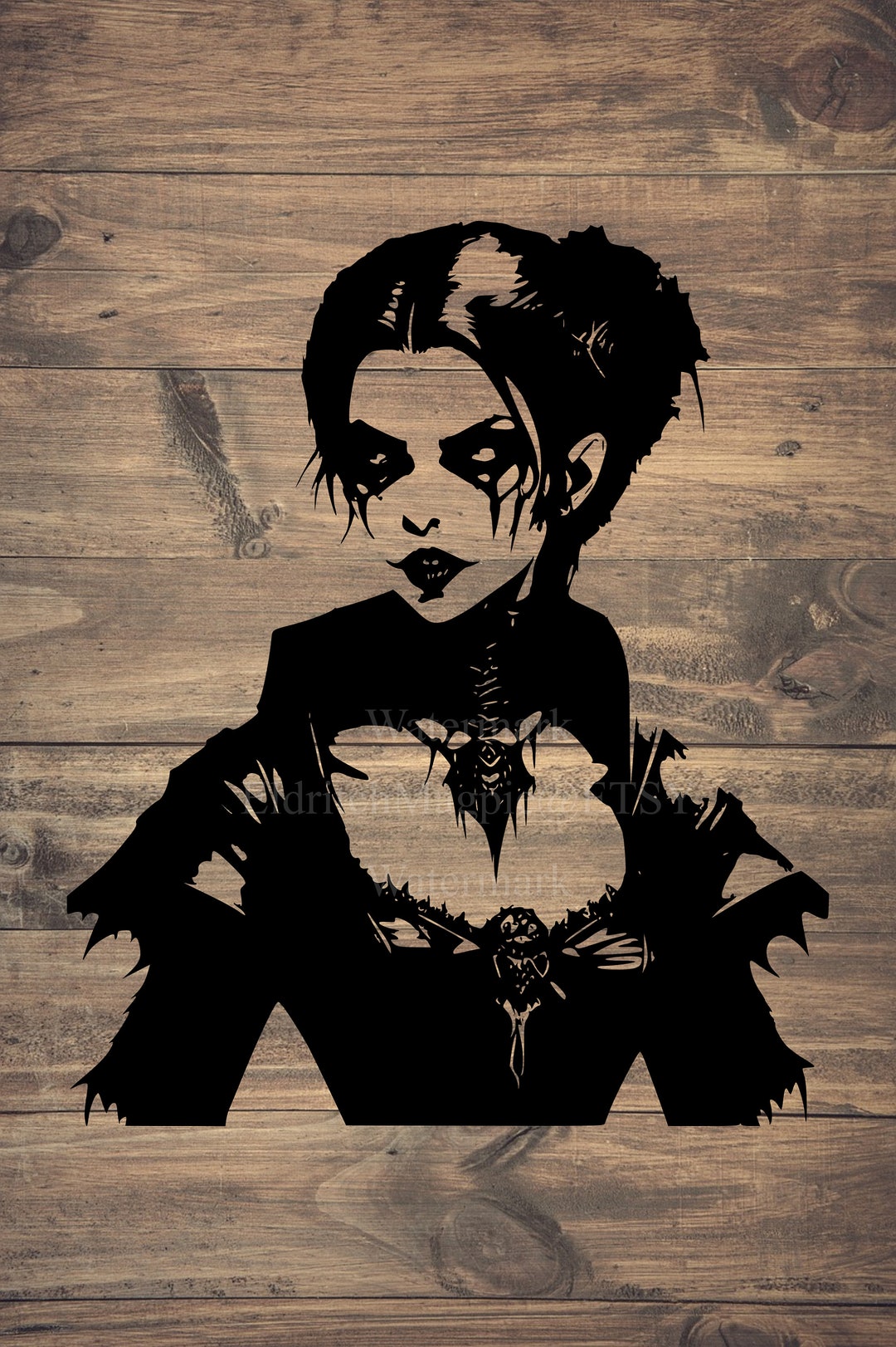Female Vampire Decal - PNG SVG - Gothic Download - Etsy