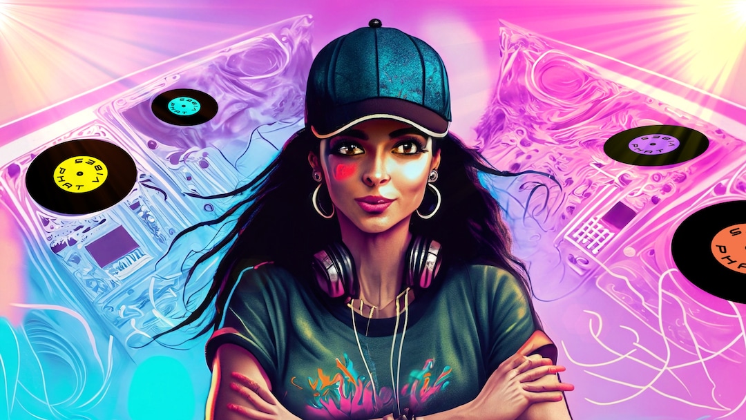 Animated DJ Background/overlay for Twitch Youtube Seamlessly Looped - Etsy